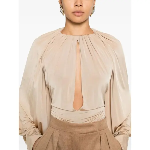 FERRAGAMO Neutrals Tops Blouses