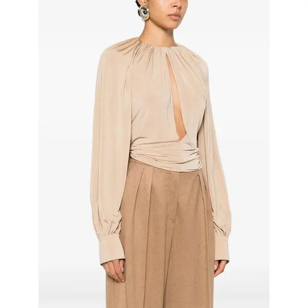 FERRAGAMO Neutrals Tops Blouses