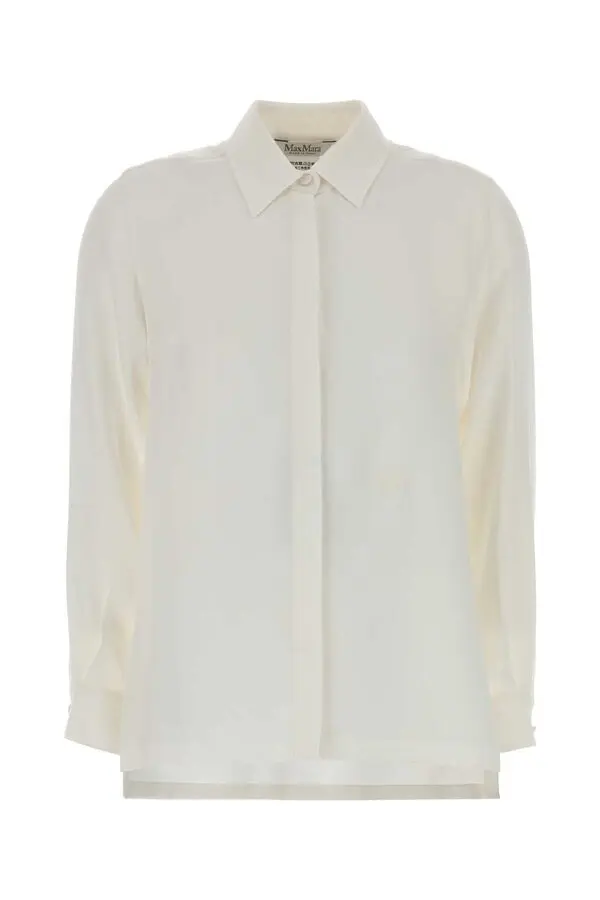 Max Mara Silk Geranio Shirt