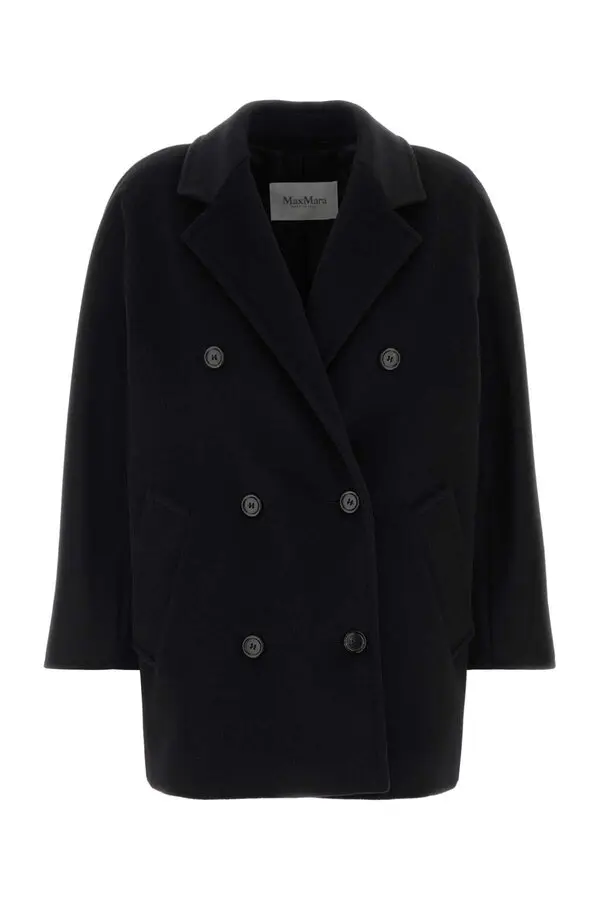 Max Mara Wool Blend Rebus Coat