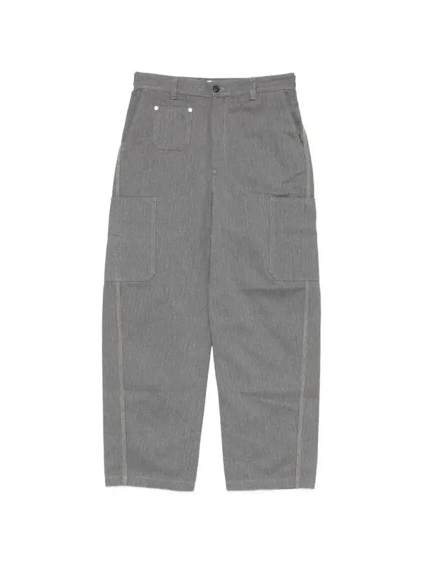 Givenchy Denim Pants With Front `couture` Seams