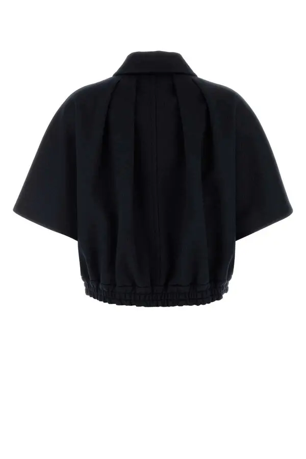 Max Mara Cashmere Cape Effect Pocket Vest