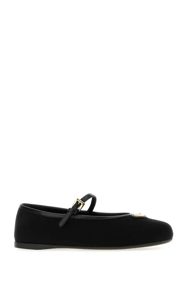 Prada Canvas Ballerinas