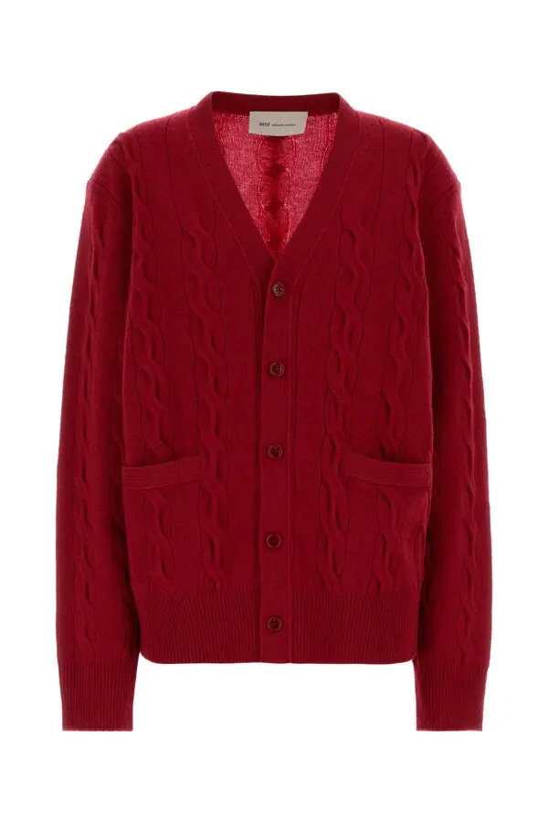 AMI Paris Wool Cardigan