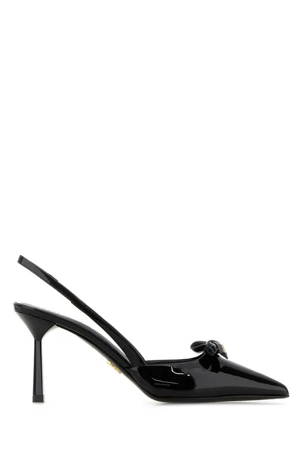 Prada Leather Pumps - Black