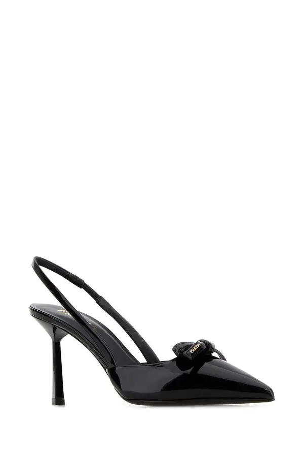 Prada Leather Pumps - Black