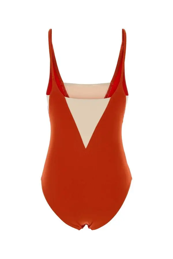 ERES Coral Stretch Nylon Entrevue Swimsuit - Red