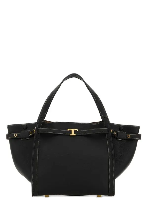TOD'S Leather Small Handbag - Black