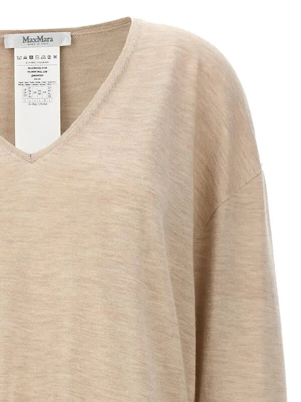 Max Mara Freccia' Sweater - Cream