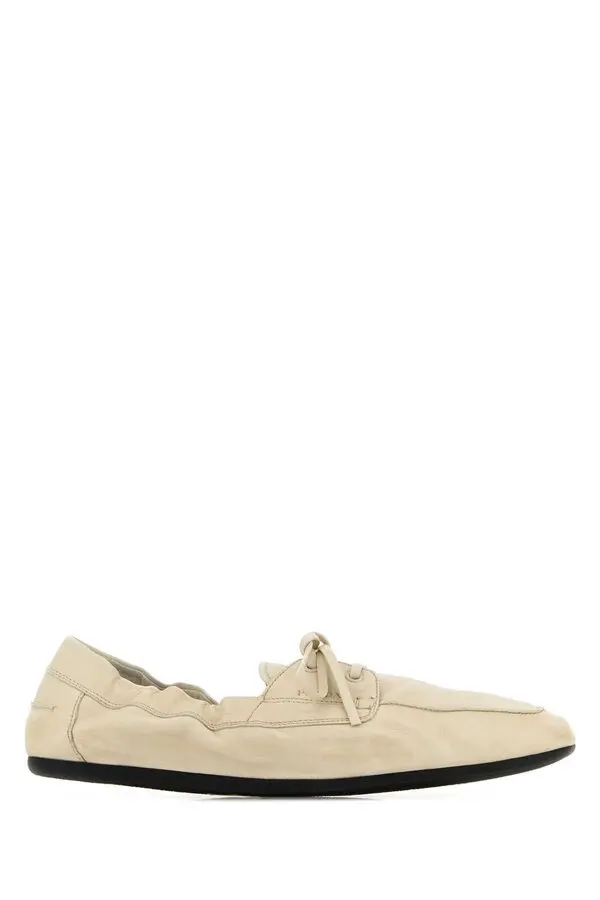 Prada Leather Loafers - White