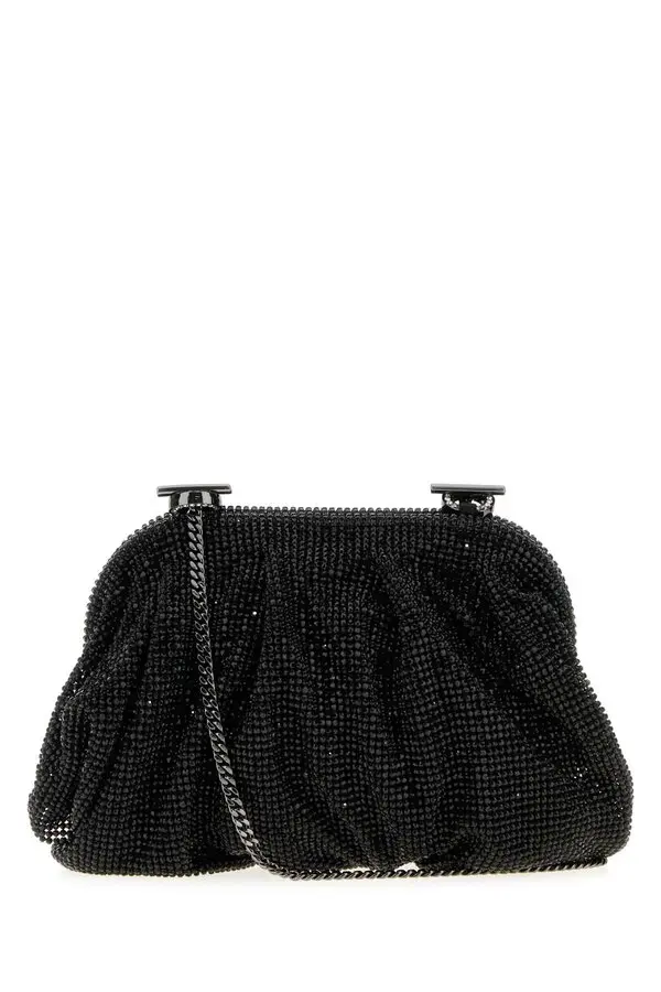 Benedetta Bruzziches Embellished Clutch - Black