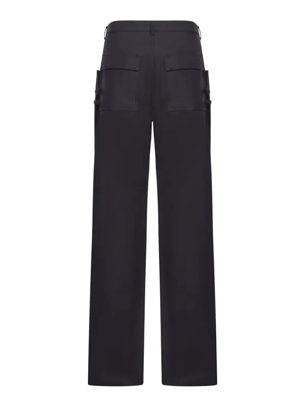 Rick Owens Stefan Cotton Blend Cargo Pants