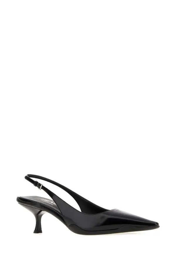 Prada Leather Pumps - Black
