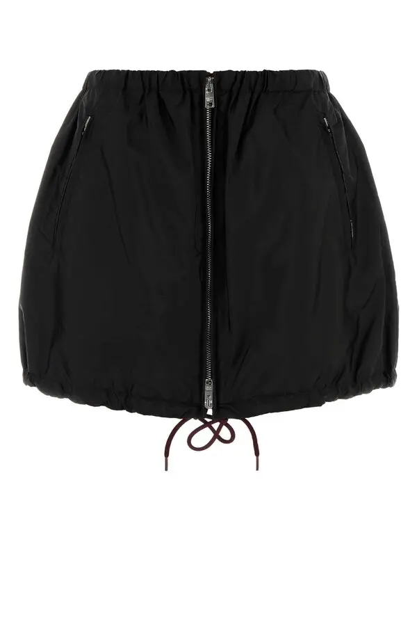 Prada Re-nylon Mini Skirt - Black