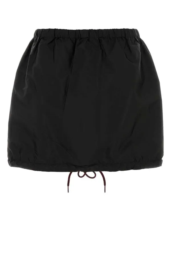 Prada Re-nylon Mini Skirt - Black