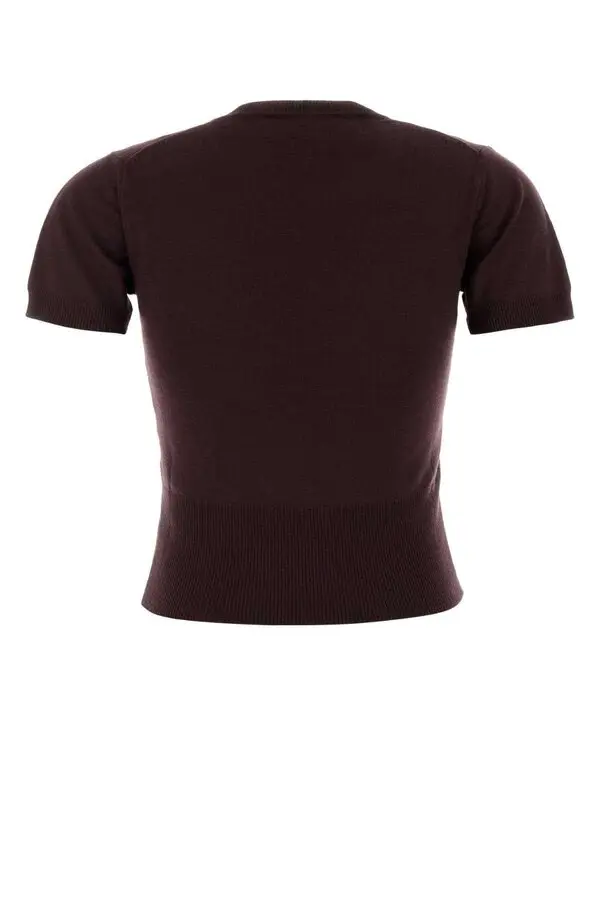 VIVIENNE WESTWOOD Aubergine Wool Bea Sweater - Purple