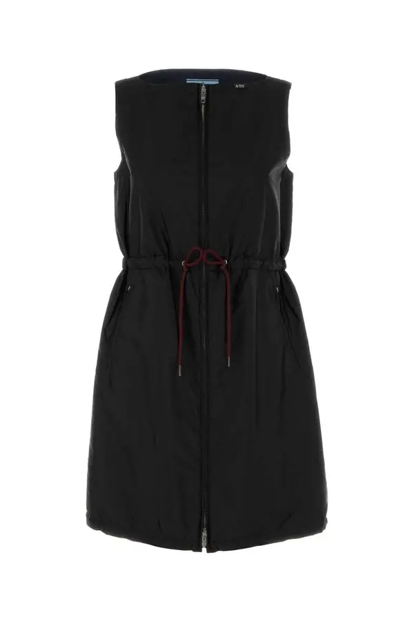Prada Re-nylon Dress - Black