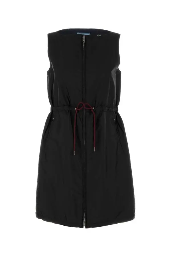 Prada Re-nylon Dress - Black