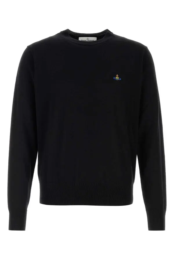 VIVIENNE WESTWOOD Wool Alex Sweater - Black