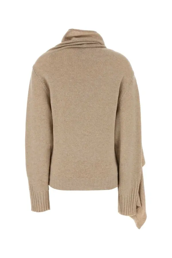 Attico Sand Wool Sweater
