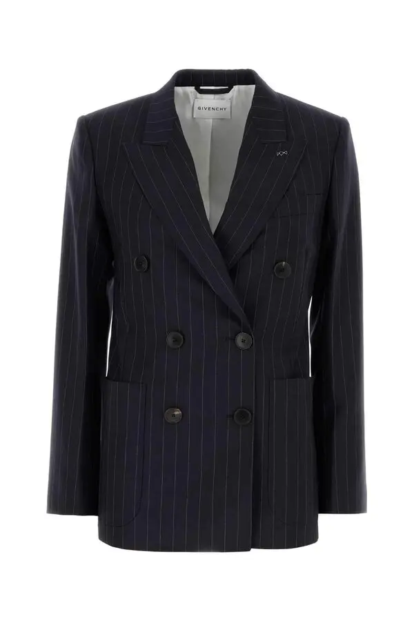 Givenchy Embroidered Wool Blazer - Multicolor