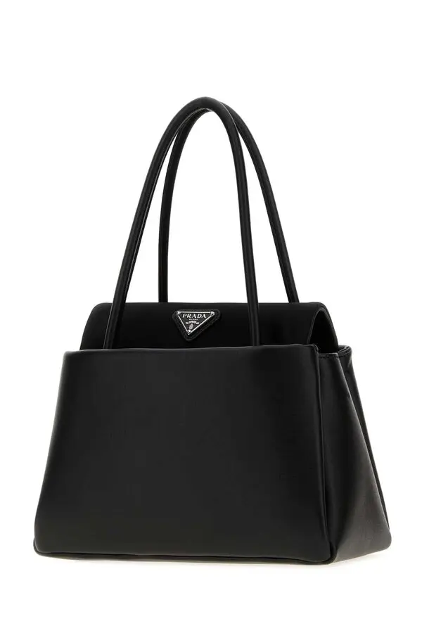 Prada Leather Handbag - Black