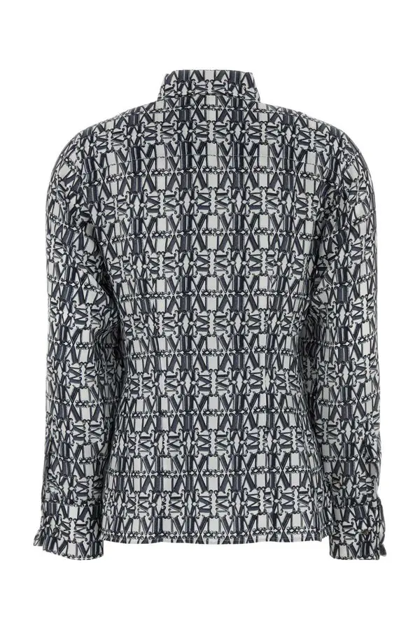Max Mara Printed Silk Shirt - Multicolor