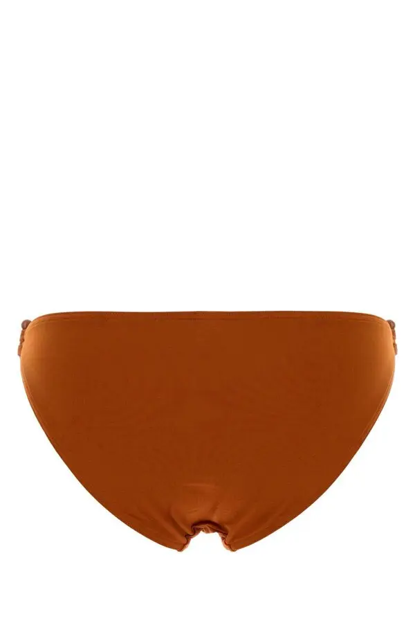 ERES Stretch Nylon Clutch Bikini Bottom - Orange