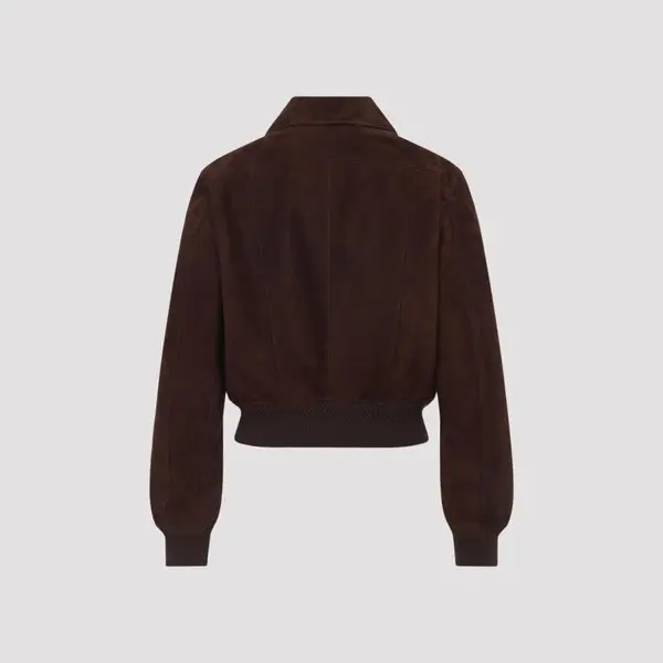TOM FORD Lamb Suede Bomber Jacket