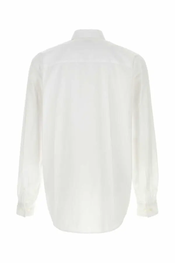 Dries Van Noten Poplin Shirt - White