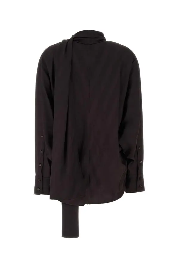 Sportmax Viscose Corsaro Shirt - Brown