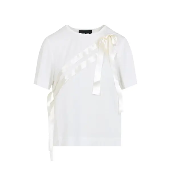 Simone Rocha Bow Sash Easy T-shirt