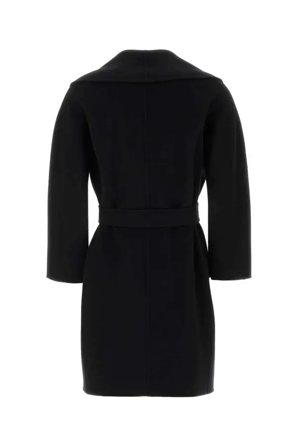 Max Mara Wool Messi Coat - Black