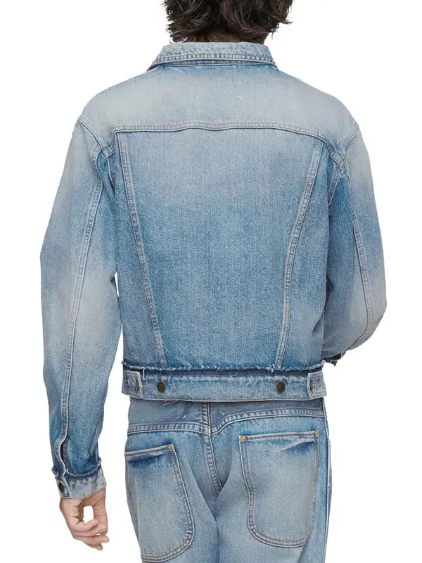 MAISON MARGIELA Cotton Denim Caban