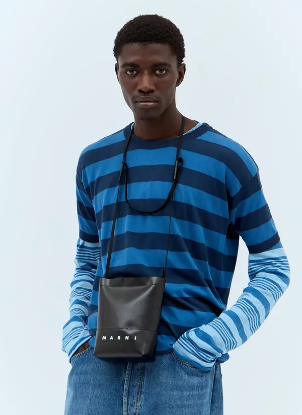 Marni Shoelace Strap Cross Body Bag