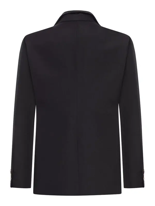 Sacai Double-face Cotton And Silk Jacket