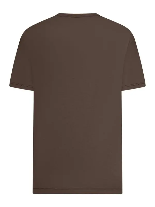 LEMAIRE Short-sleeved Boxy T-shirt In Heavy Jersey - Multicolor