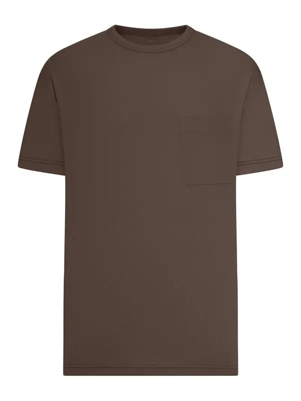 LEMAIRE Short-sleeved Boxy T-shirt In Heavy Jersey - Multicolor