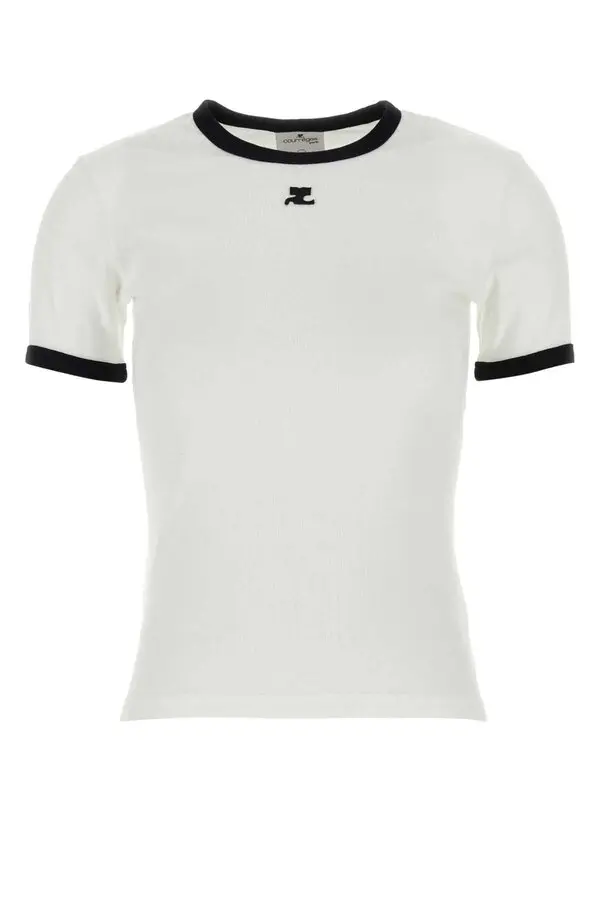 COURREGES Cotton T-shirt