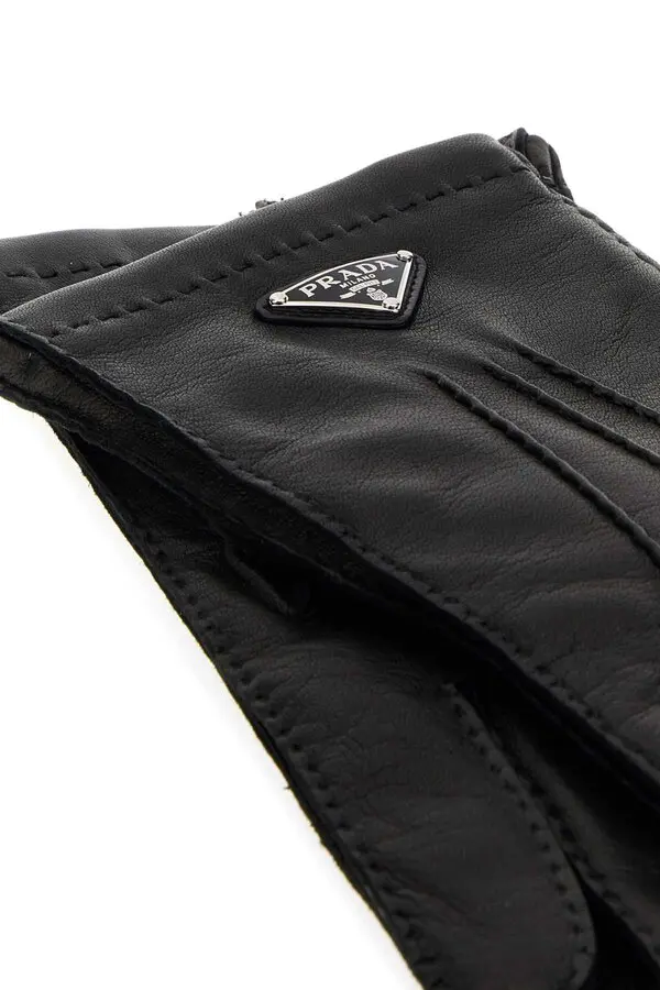Prada Nappa Leather Gloves