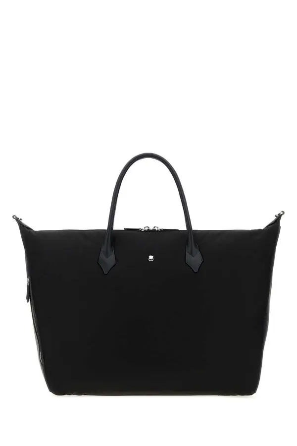 Montblanc Canvas Weekender 43 Travel Bag - Black