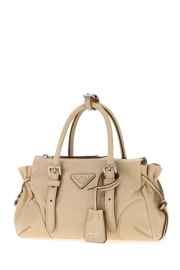 Prada Small Karin Handbag - Brown