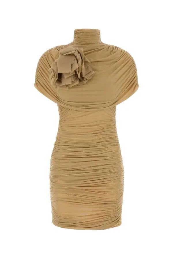 Magda Butrym Beige Jersey Dress