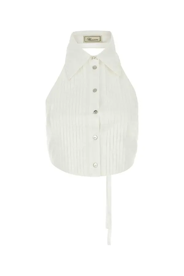 Blumarine Poplin Vest
