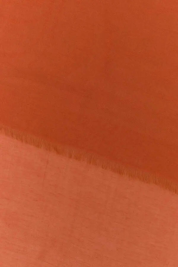 Max Mara Cotton Blend Aeremi Scarf - Orange