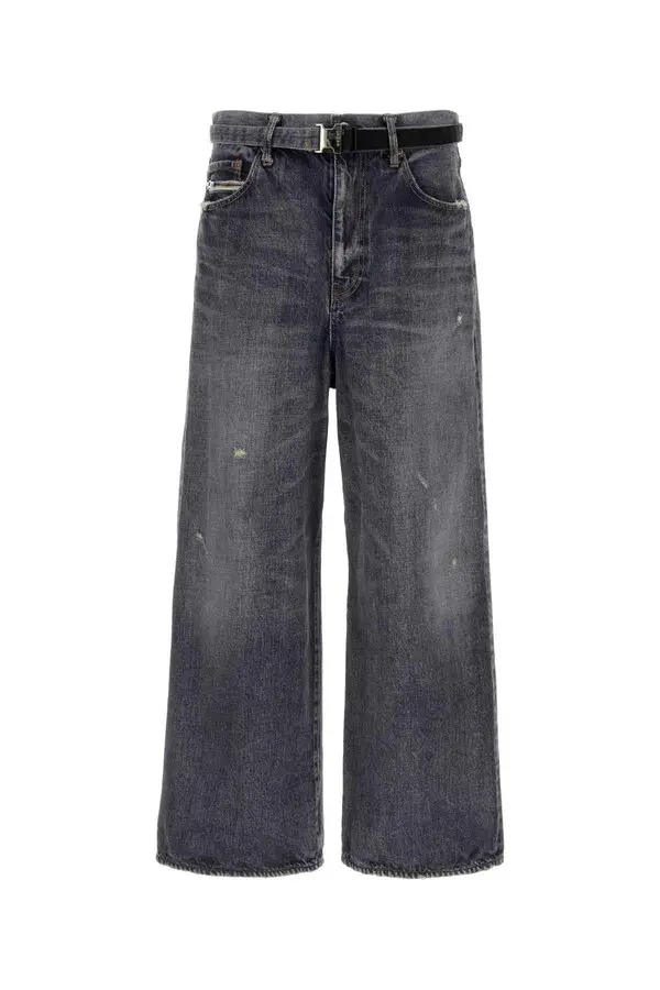 Sacai Denim Jeans - Black