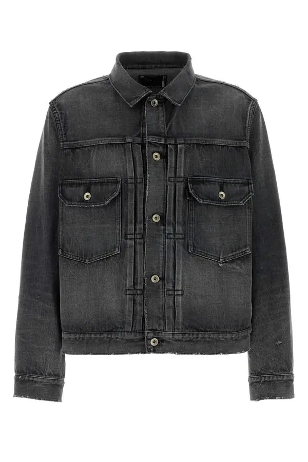 Sacai Denim Jacket - Black