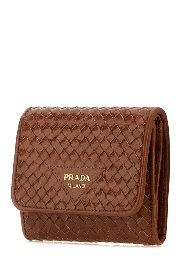Prada Caramel Leather Wallet