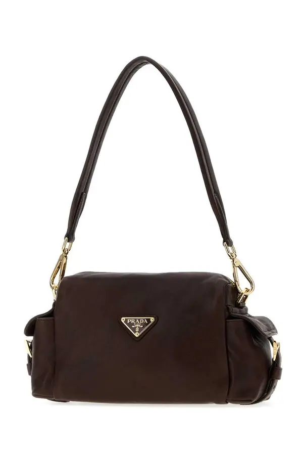 Prada Nappa Leather Shoulder Bag