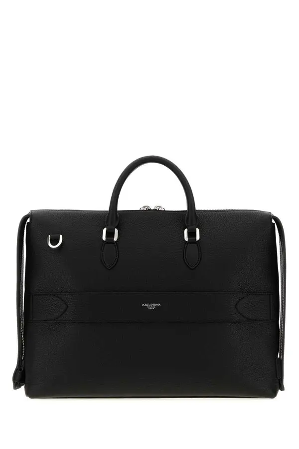 Dolce & Gabbana Leather Vittoria Briefcase